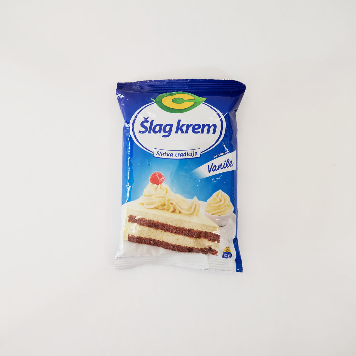 C Whipped Cream Vanilla - Slag Krema Vanilija 180 g – hannacoffee