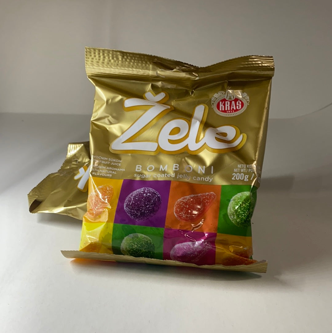 Kras Zele 200g - Sugar Coated Jelly Candy – hannacoffee